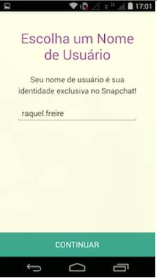 Criar uma conta no Snapchat - CCM