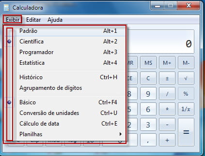 Windows 7: a calculadora multifunções - CCM