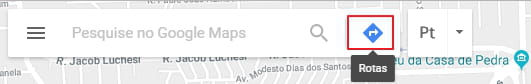Calcular uma rota no Google Maps