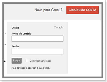 Como criar uma conta Gmail