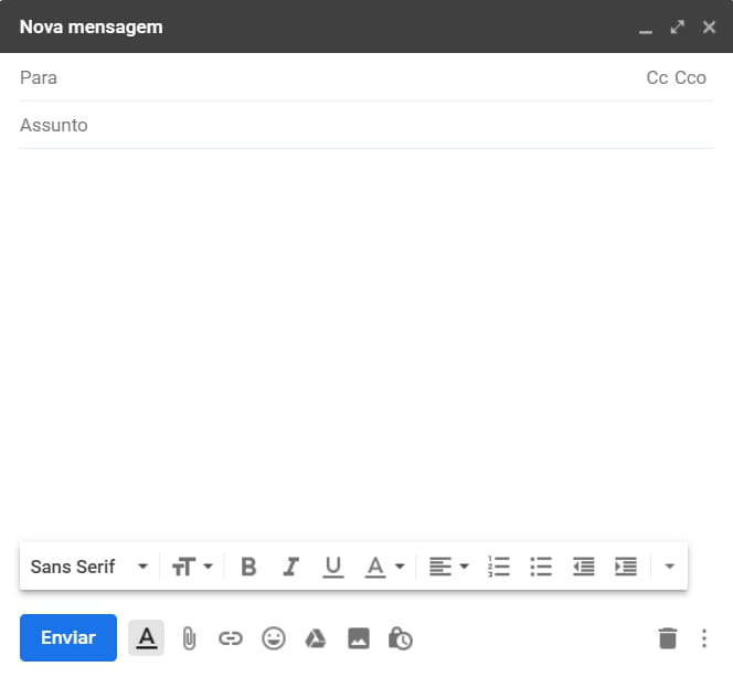 Como enviar e receber e-mails com o Gmail